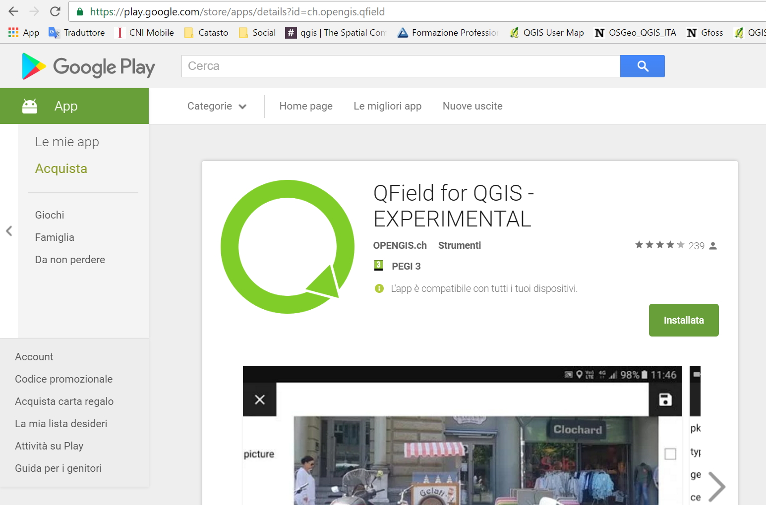 Qfield: app Android di QGIS | pigrecoinfinito