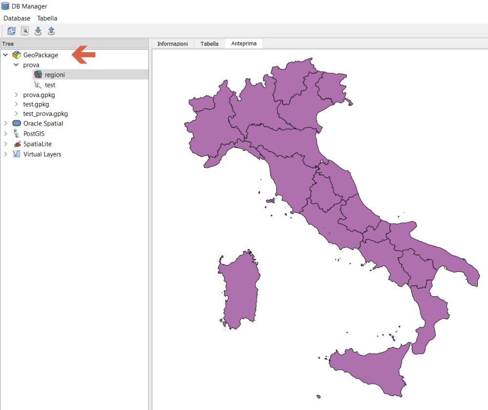 QGIS e il formato geopackage | pigrecoinfinito