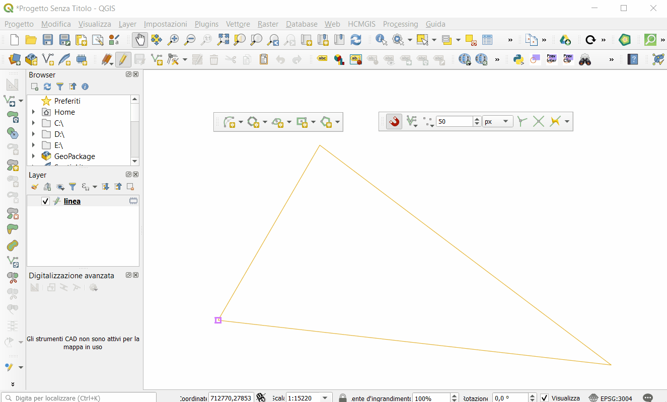 QGIS Shape Digitizing Toolbar | pigrecoinfinito