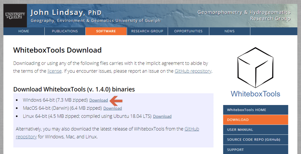 QGIS: Whitebox Tools in Processing | pigrecoinfinito