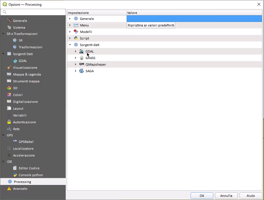 Plugin Qmapshaper per QGIS in OSGeo4W | pigrecoinfinito