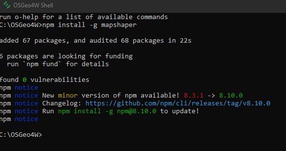 Plugin Qmapshaper per QGIS in OSGeo4W | pigrecoinfinito