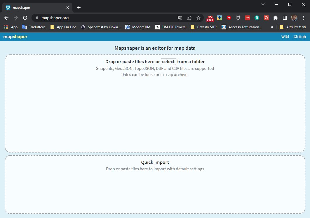 Plugin Qmapshaper per QGIS in OSGeo4W | pigrecoinfinito